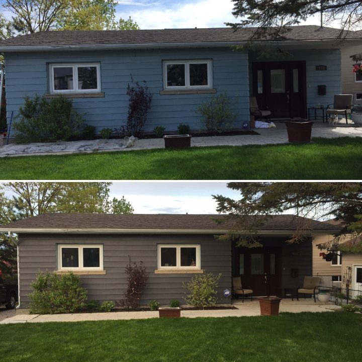 Vinyl Siding Transformation | Barrydowne Paint